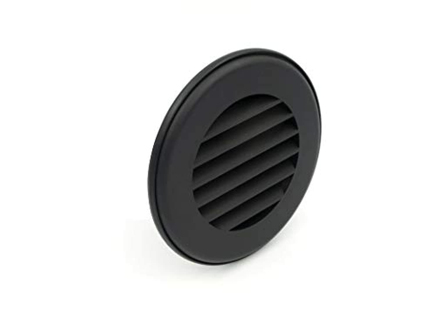 Thetford RV Camper Thermovent 2 inch Ducted Heat Vent Without Damper Black PN 94262, Black