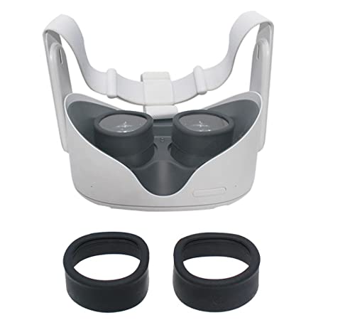 VRUIVR VR Magnetic Eyeglass Anti-Blue Lens Frame Protection Anti-Scratch for Quest 2 (Black)