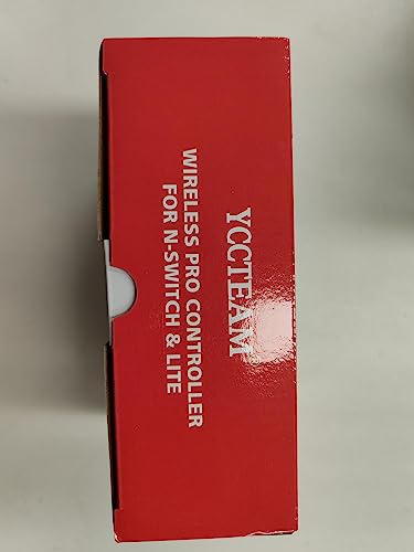 YCCTEAM Wireless Pro Controller Gamepad Compatible with Switch Support NFC, Wakeup, Screenshot and Vibration Functions
