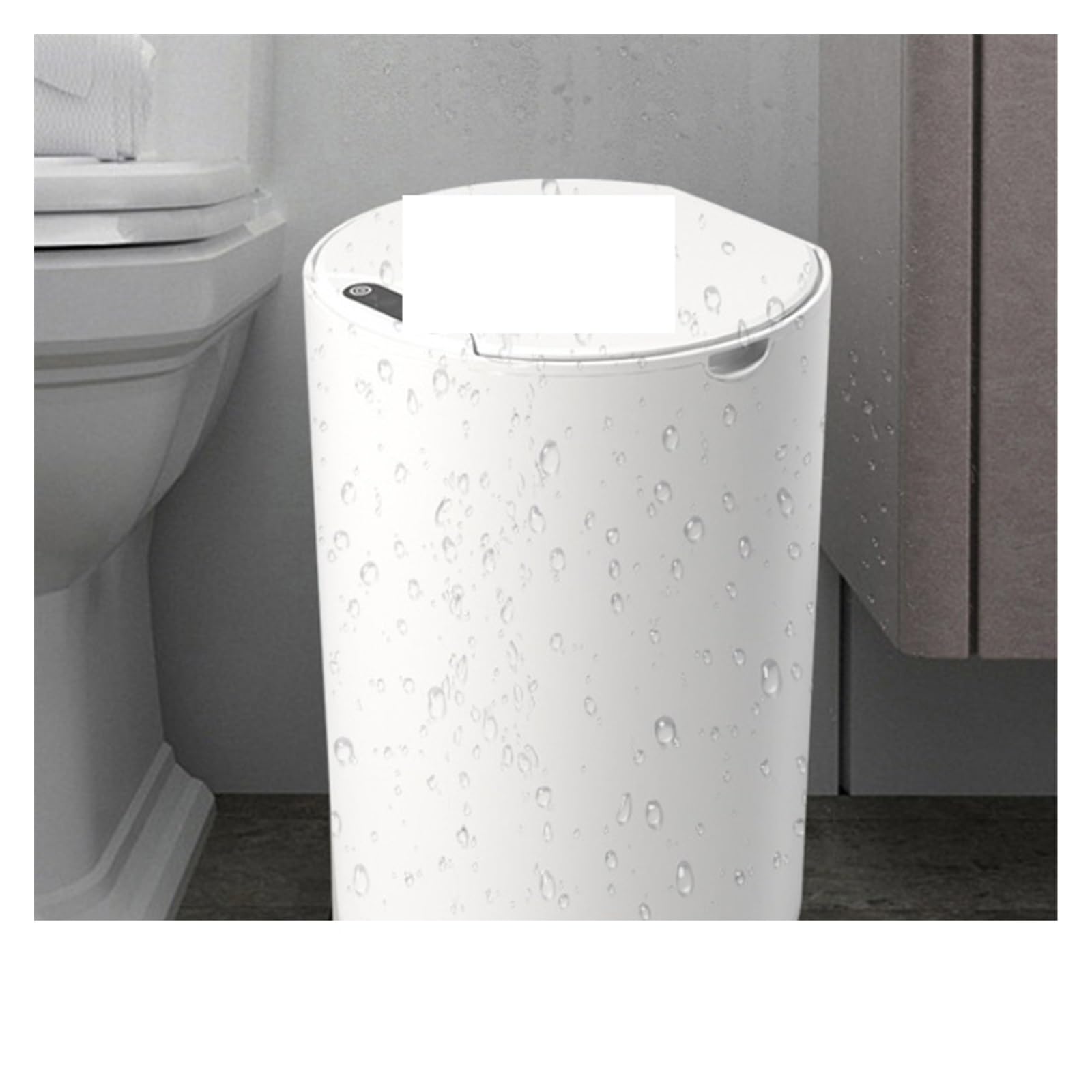 ZICANA Trash Can Opening Cover Garbage Bin for Home Kitchen Living Room Recycle Bin Kitchen Trash cans (Size : 13L, Color : 2 Modes-Green)