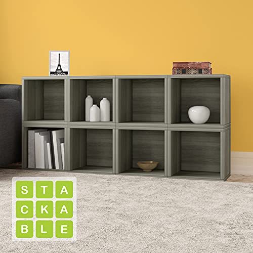 Way Basics Closet Organizer and Storage - Modular Connect Open Cube (Tool-free Assembly)