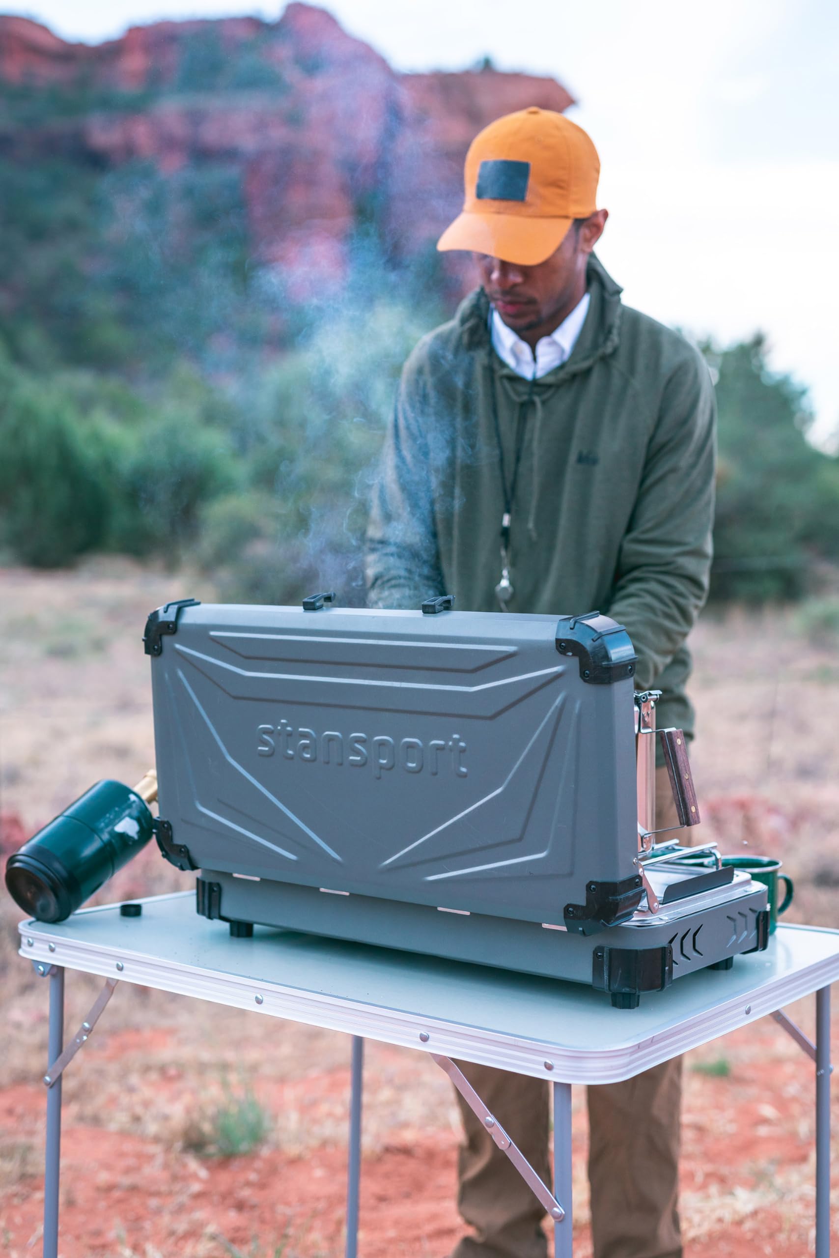 Stansport Heavy-Duty Picnic Table and Bench Set (616), X-Large, Multi Color