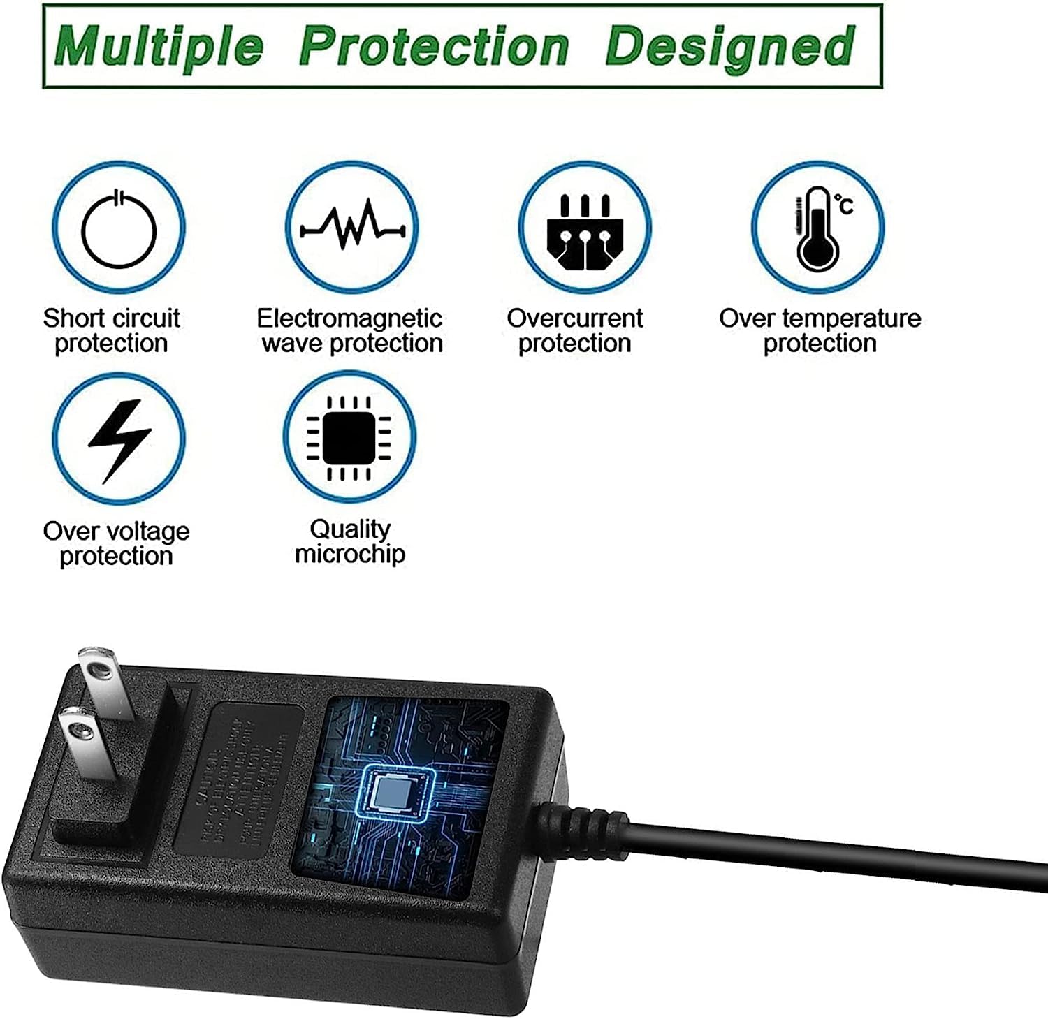 Seagull Pro Charger Power Adapter Compatible with Aiper Seagull Pro ZT6001 Cordless Robotic Pool Cleaner Charging Cord