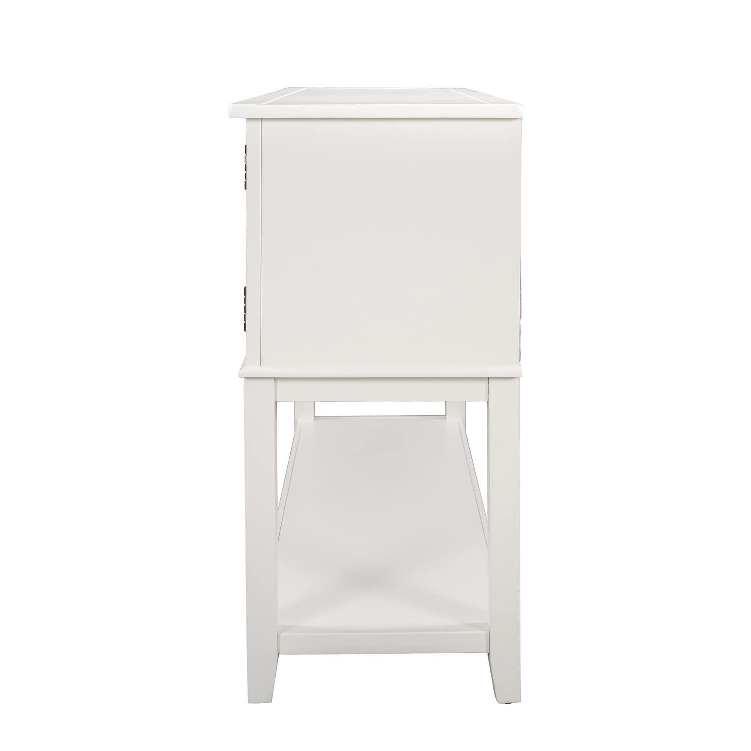 Tidyard 45" Console Table with Drawers Sofa and Couch End Table for Entryway, Foyer, Living Room, Bedroom Furniture
