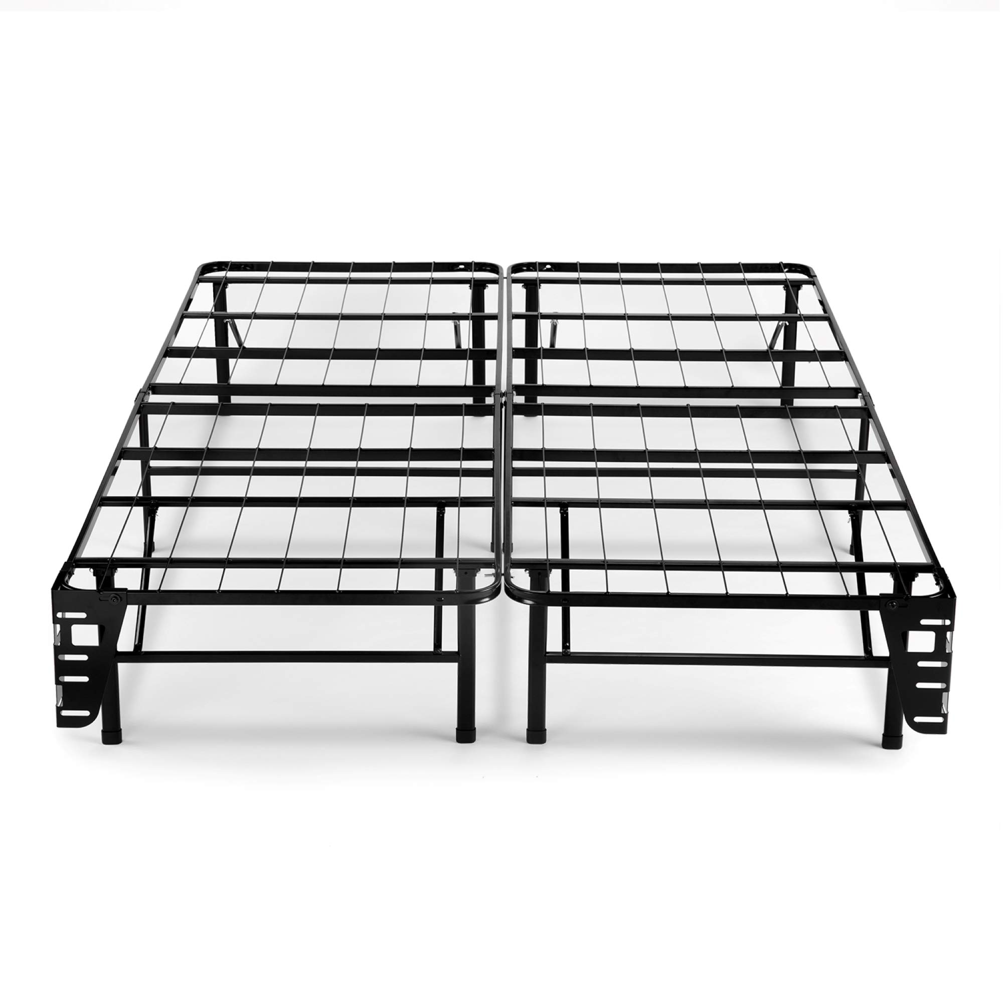 Zinus SmartBase Heavy Duty Mattress Foundation / 16 Inch Metal Platform Bed Frame & 16 Inch SmartBase Headboard or Footboard Brackets, Set of 2