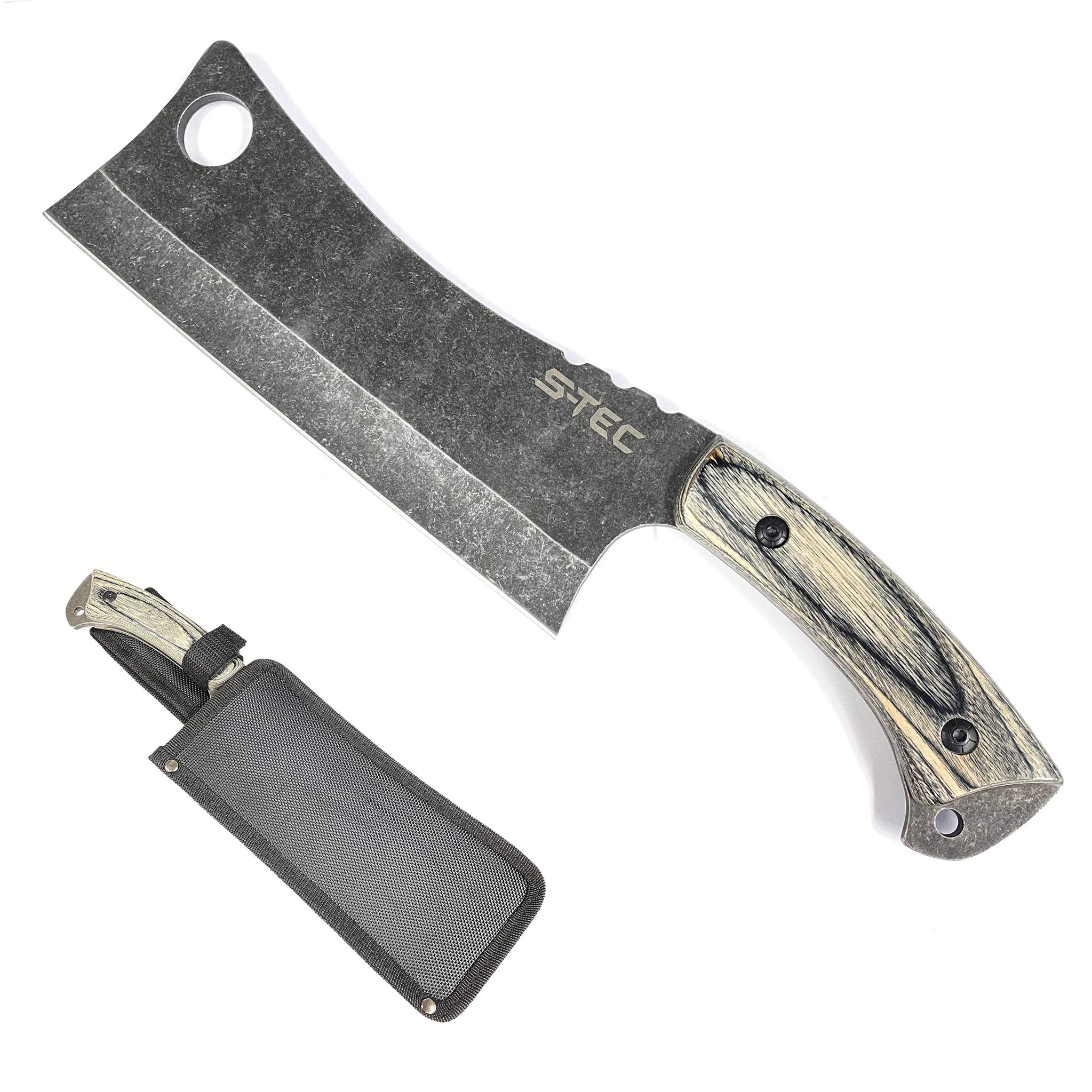 Wish Inspire 12" Fixed Live Sharp Blade Camping Combat Hunting Survival EDC Knife Machete Cleaver
