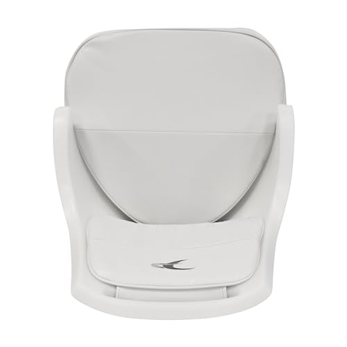 Wise 8WD015-3-710 Standard Compact Pilot Chair with Cushions and Mounting Plate, White