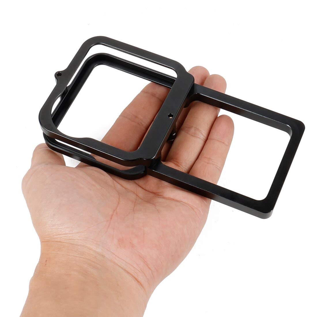 XT-XINTE Switch Action Camera to Gimbal Adapter Mount Plate Compatible for GoPro MAX 360/DJI Osmo Mobile 4 3 OM4/Zhiyun/Moza Handheld Stabilizer (CNC Aluminium Alloy)
