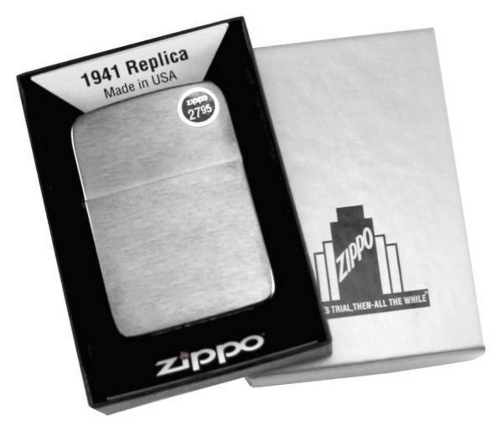 Zippo 1941: Replica Brushed Chrome