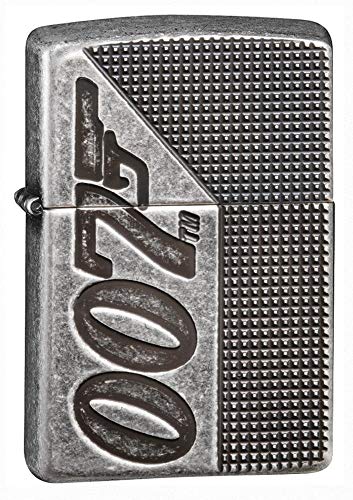 Zippo Armor James Bond 007 Black Ice Lighter