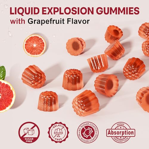 Sugar Free Maca Root Filled Gummies 2000mg for Women & Men with Ashwagandha, Tribulus Terrestris, Rhodiola, Panax Ginseng, L Arginine & L Tyrosine for Natural Energy, Mood & Immune Support - Vegan