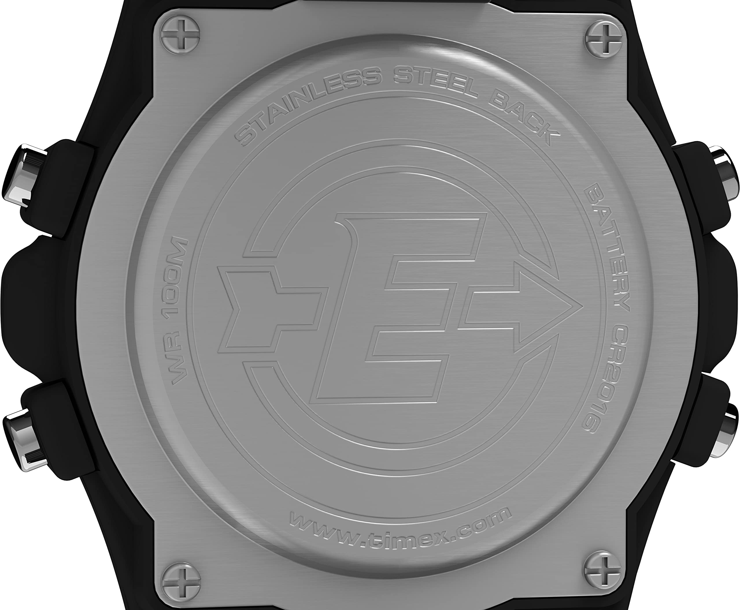 Timex Men's T77517 "Expedition" Resin Watch with Stainless Steel Bracelet