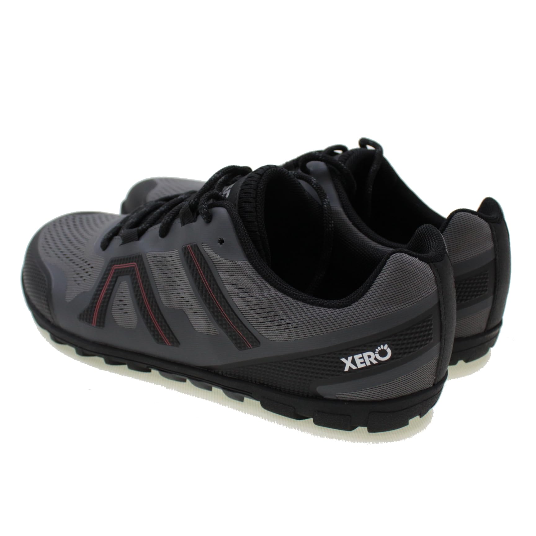Xero Shoes Men's Mesa Trail II, Steel Gray/Orange, 8.5