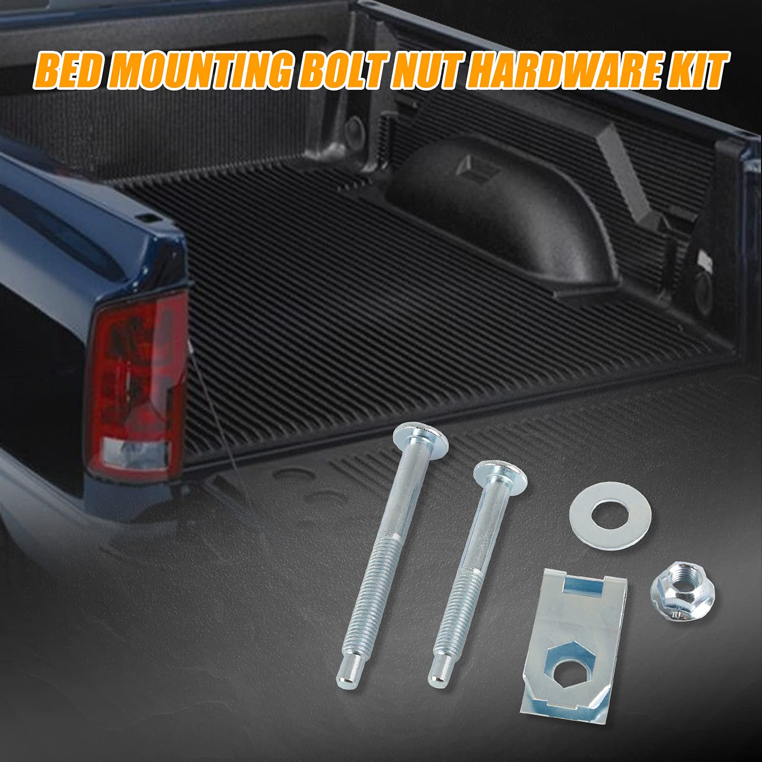 RANSOTO Replaces Number 924-310 Bed Mounting Bolt Nut Hardware Kit Compatible with 1983-2011 Ford Ranger 1994-2010 Mazda B2300 1998-2001 Mazda B2500 1994-2008 Mazda B3000 1994-2010 Mazda B4000