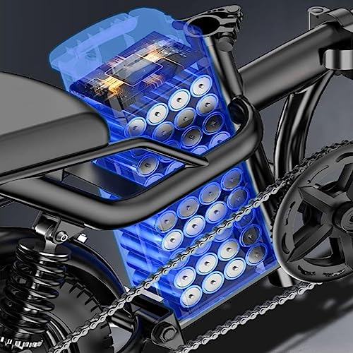 ZGFF 48V 18Ah E-Bike High Power Lithium-Ion Replacement Battery, Suitable for 0-750W Electric Bicycle Scooter Motors