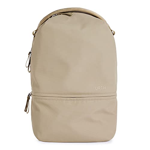 Urth Arkose 20L Backpack β 15β Laptop Bag, Weatherproof + Recycled (Beige)