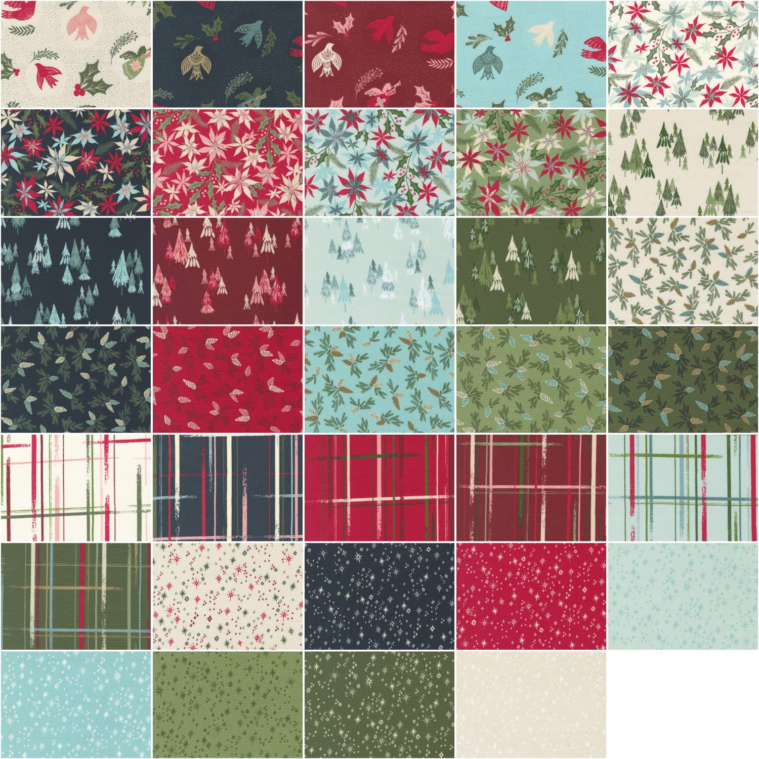 Stephanie Sliwinski Good News Great Joy Jelly Roll 40 2.5-inch Strips Moda Fabrics 45560JR