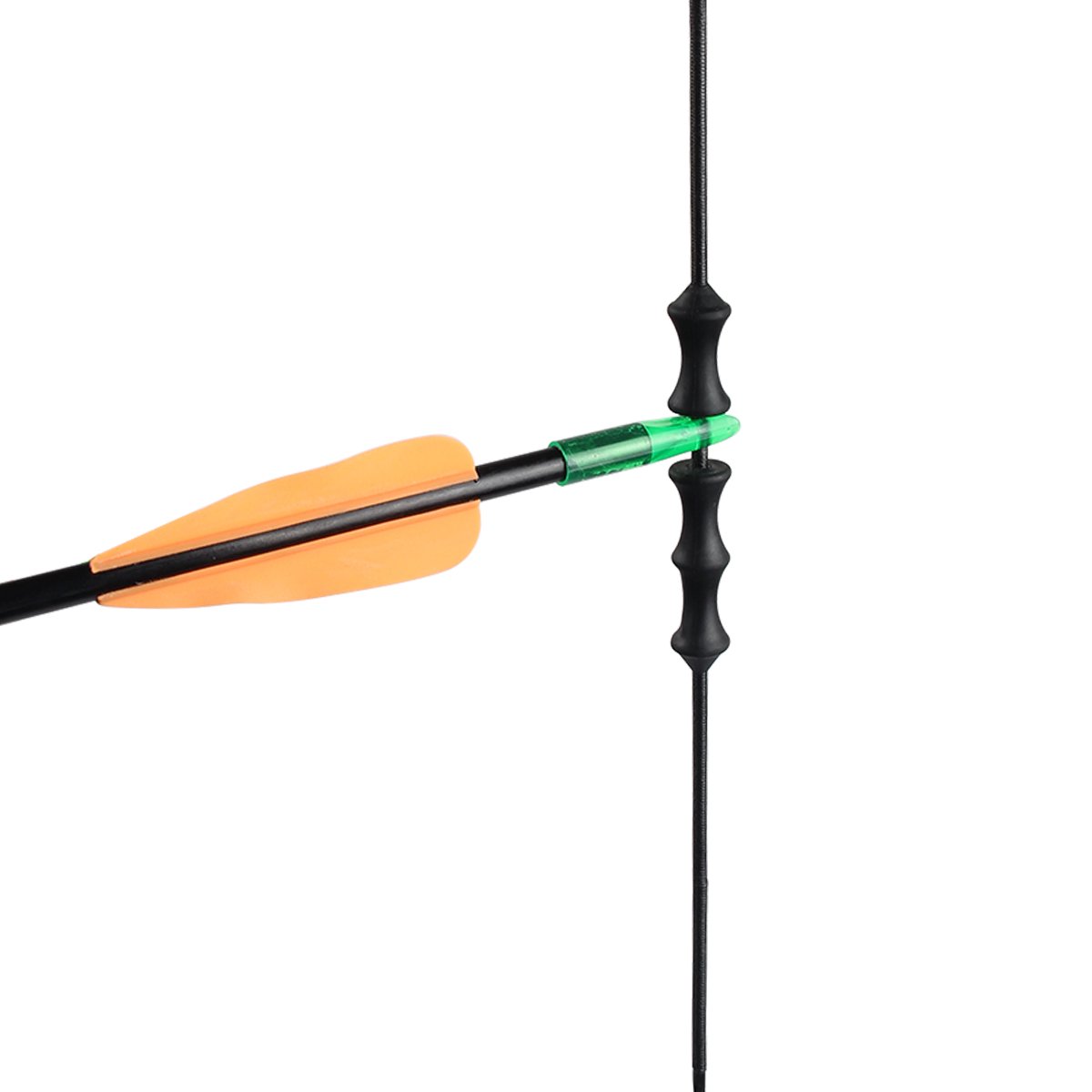 TargetEvo 53" Hunting Takedown Recurve Archery Bow Longbow Right/Left Hand 25.0 Pounds for Hunting CS Shooting Training