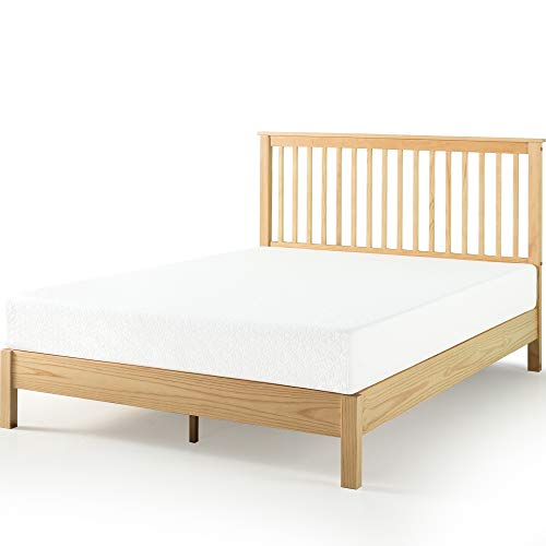 ZINUS Becky Wood Platform Bed Frame / Wood Slat Support / No Box Spring Needed / Easy Assembly, Twin