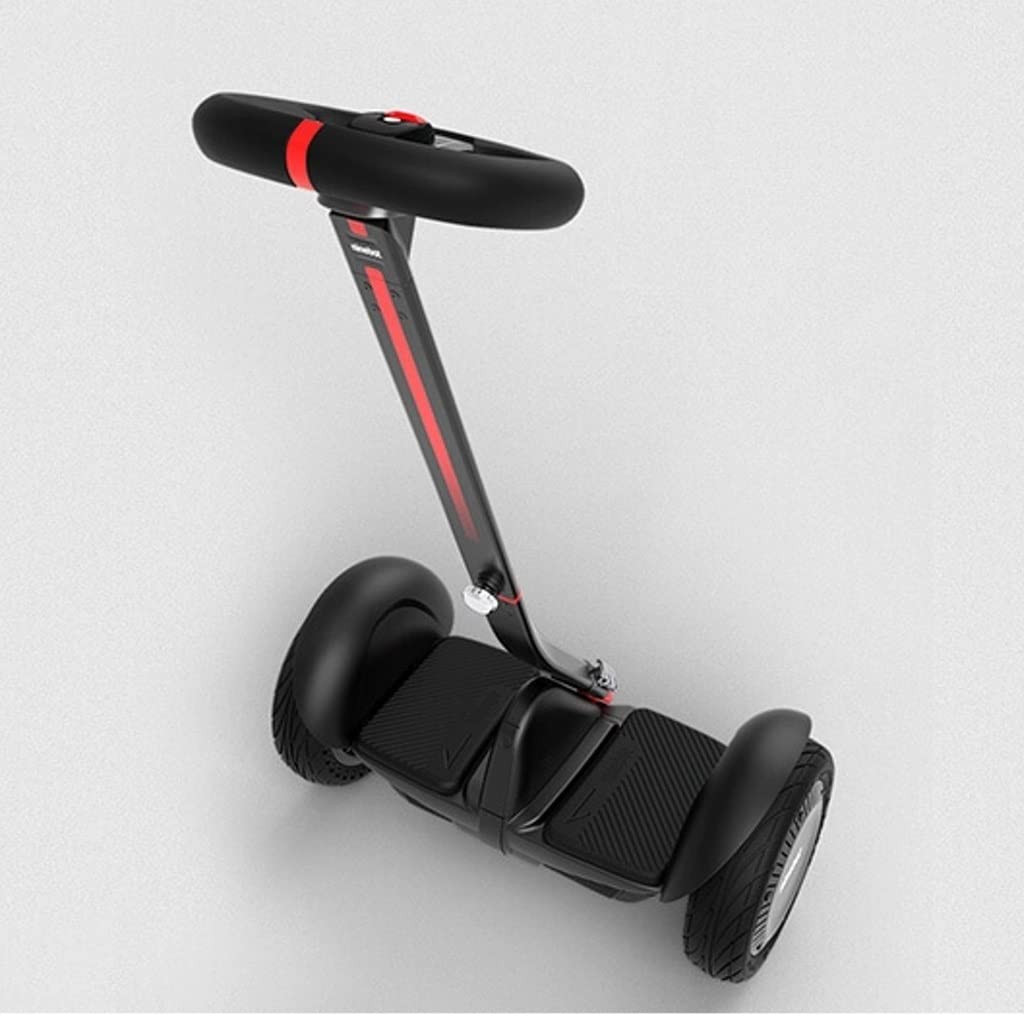 Segway Ninebot S Smart Self-Balancing Electric Scooter with LED light, Portable and Powerful, White