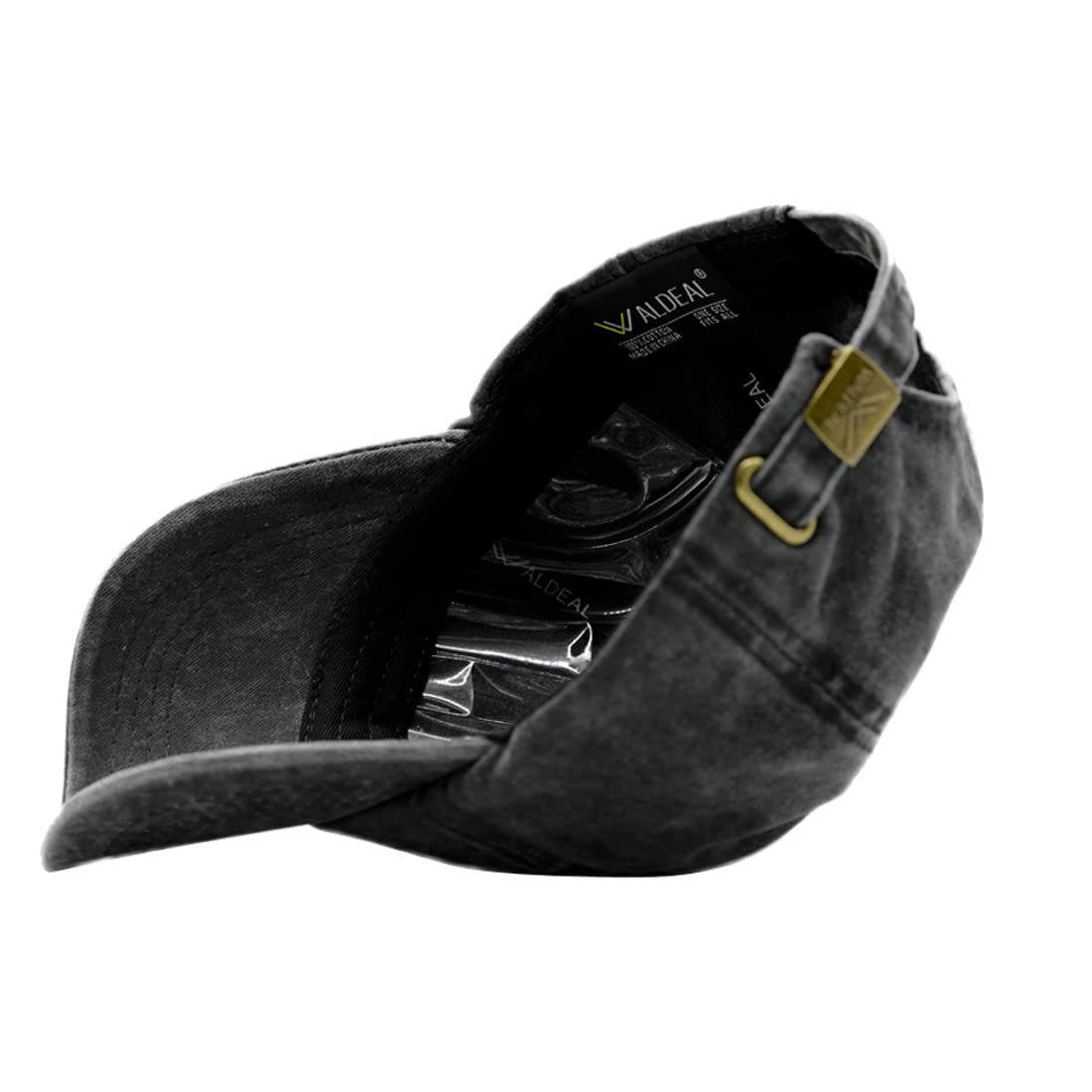 Waldeal Women's Embroidered Mom Life Baseball Caps Vintage Dad Hats Black