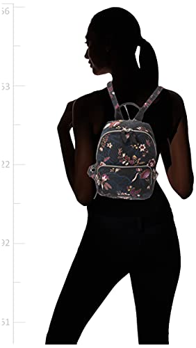 Vera Bradley Women's Performance Twill Mini Backpack, Garden Dream, One Size