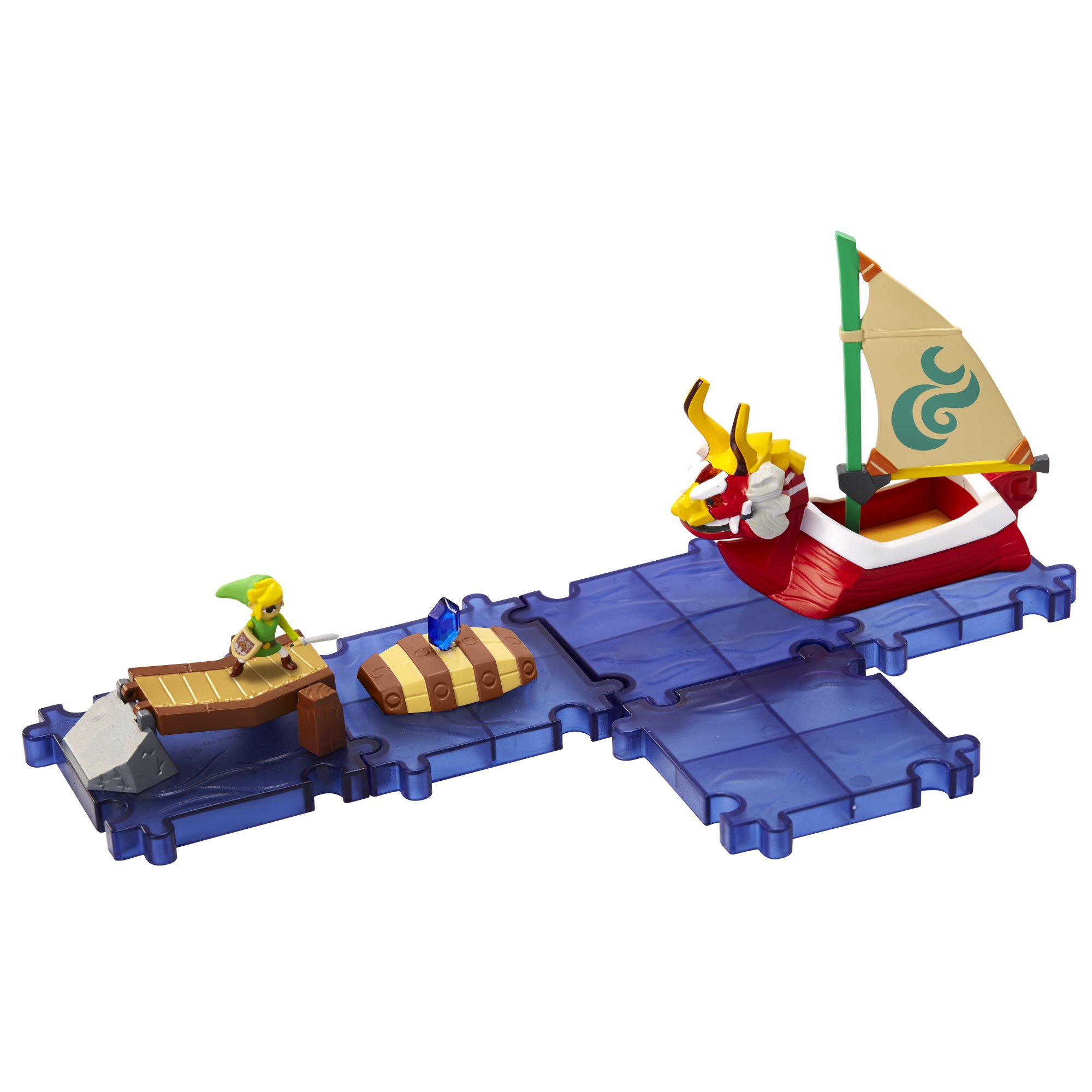 World of Nintendo 95198 Mario Bros U Micro Deluxe Pack-King of Red Lines Action Figure