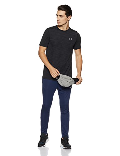 Under Armour Men's Seamless T-Shirt, Black (001)/Graphite, Small
