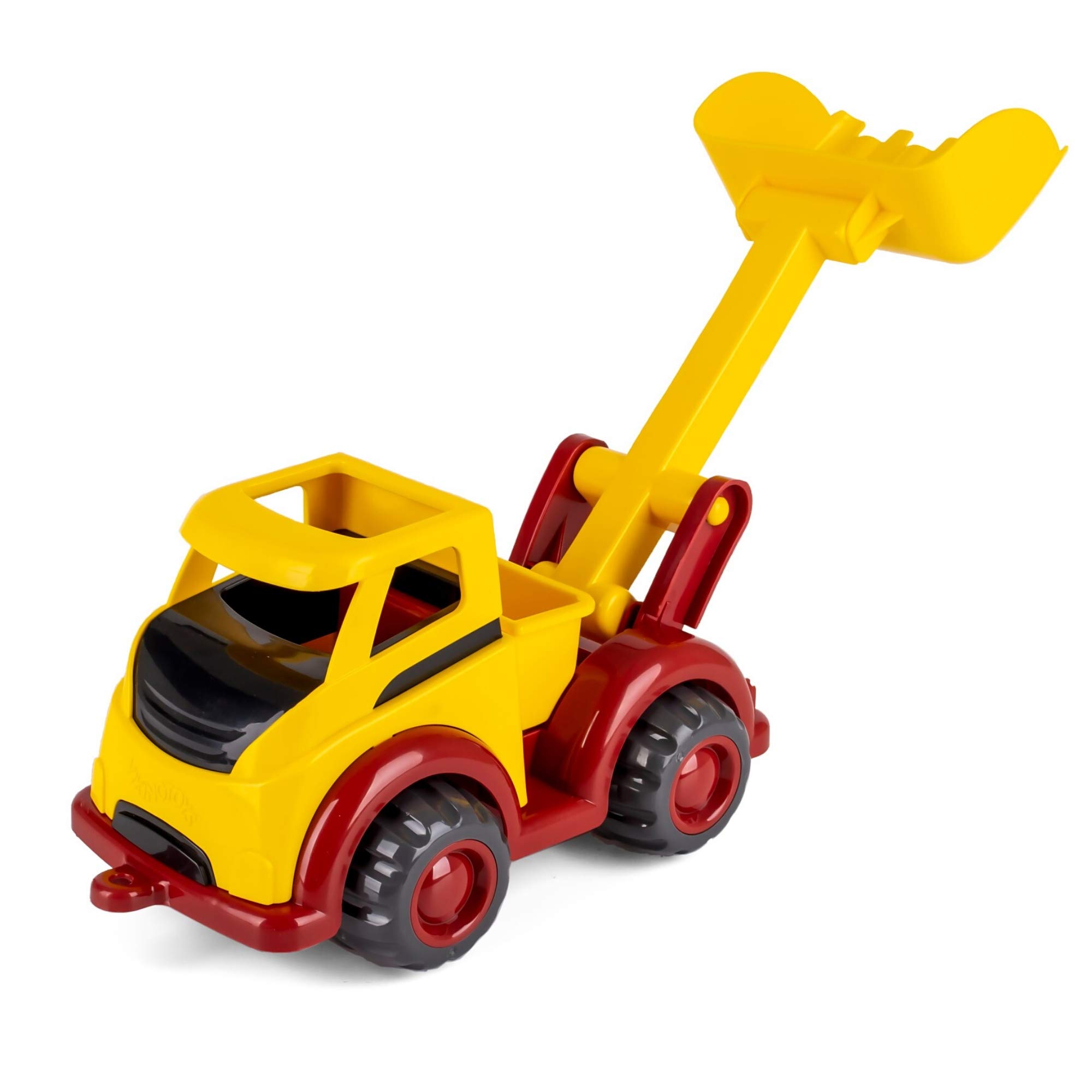 Viking Toys Mighty Digger Truck - Large 11" Toy Construction Vehicle with Working Scooper, for Kids Ages 1 Year and Up