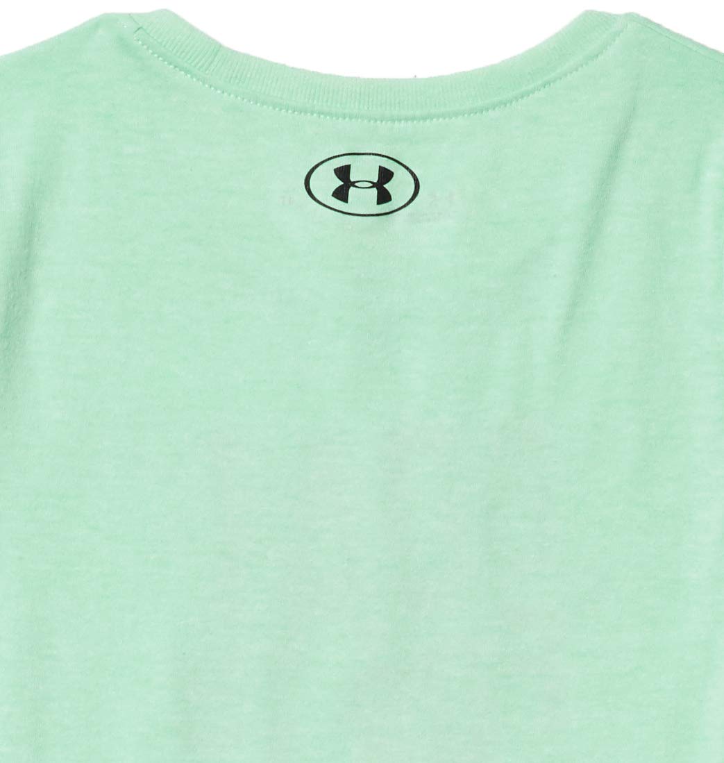 Under Armour Little Girl's UA Goal for IT SS Shirt, Green Haze, 4