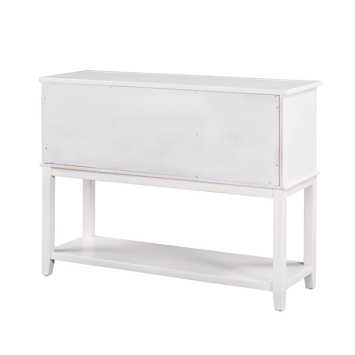 Tidyard 45" Console Table with Drawers Sofa and Couch End Table for Entryway, Foyer, Living Room, Bedroom Furniture