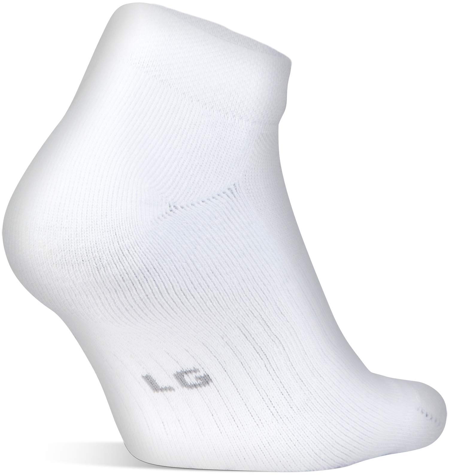 Under Armour Train Lo Cut Socks, 2-pair, White, Shoe Size: Mens 4-8, Womens 6-9