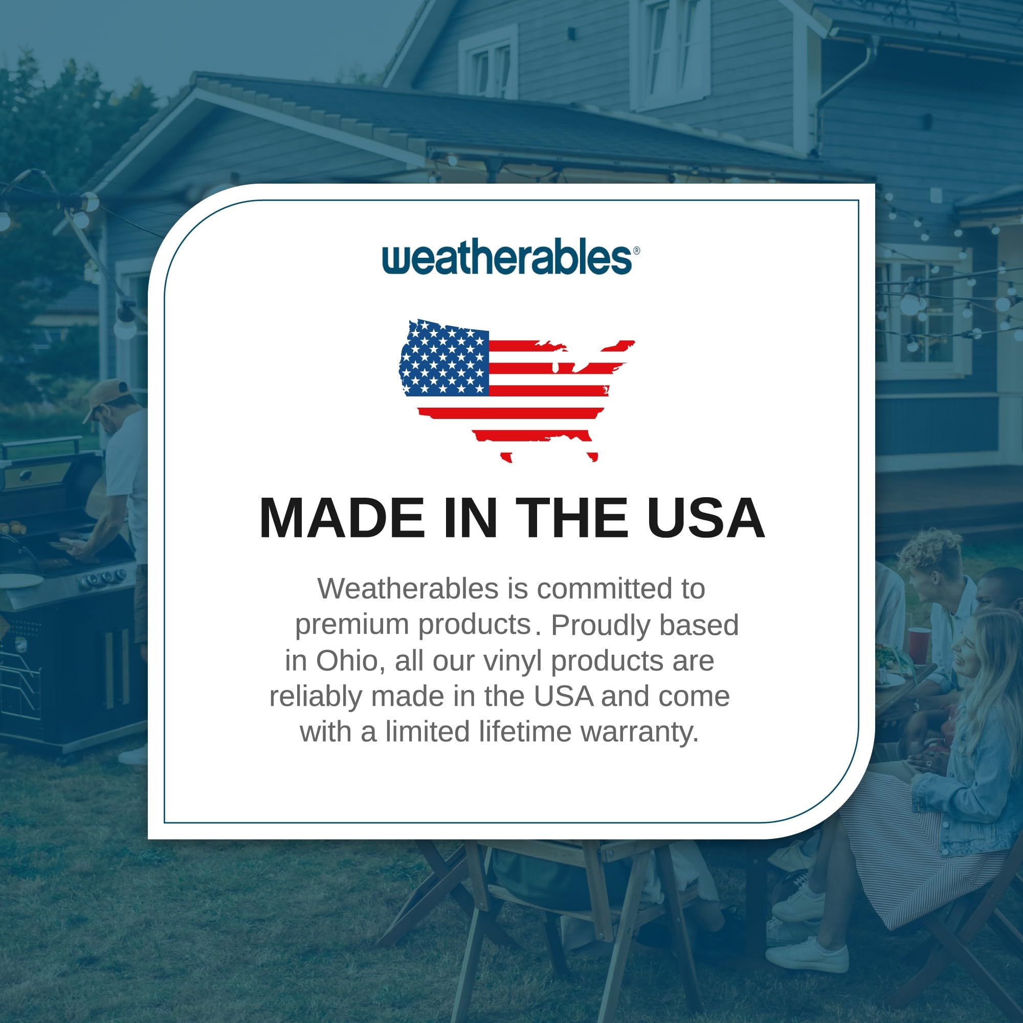 Weatherables 4x4 Post Sleeve β Weatherproof Premium Outdoor Vinyl Post Cover for Lasting Durability and Easy Installation on Decks, Patios, Porches or Mailbox Posts (4"x4"x48", White)
