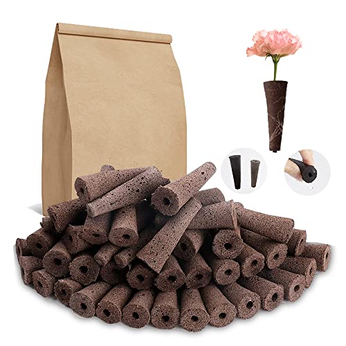 YETTSE Hydroponics Sponge Grow Sponges,Eco-Friendly Plant Growing Plugs Sponges,Seed Starter Sponge Pods,Organic, Sustainable100% Coco Coir Seed Sponges,50 Pack