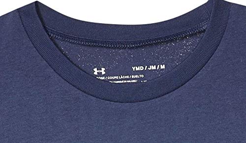 Under Armour Performance Originators Short Sleeve T-shirt, Blue Ink (497)/Beta, Youth Medium