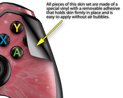 WraptorSkinz Decal Style Vinyl Skin Wrap Compatible with Xbox One Original Wireless Controller Stardust Pink - (Controller NOT Included)