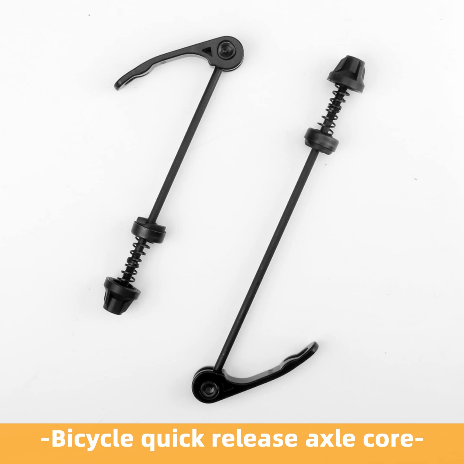 Yonburd Road Mountain Bicycle MTB Wheel Hub Front and Rear Skewers Quick Release Skewer Clip Bolt Lever Axle QR