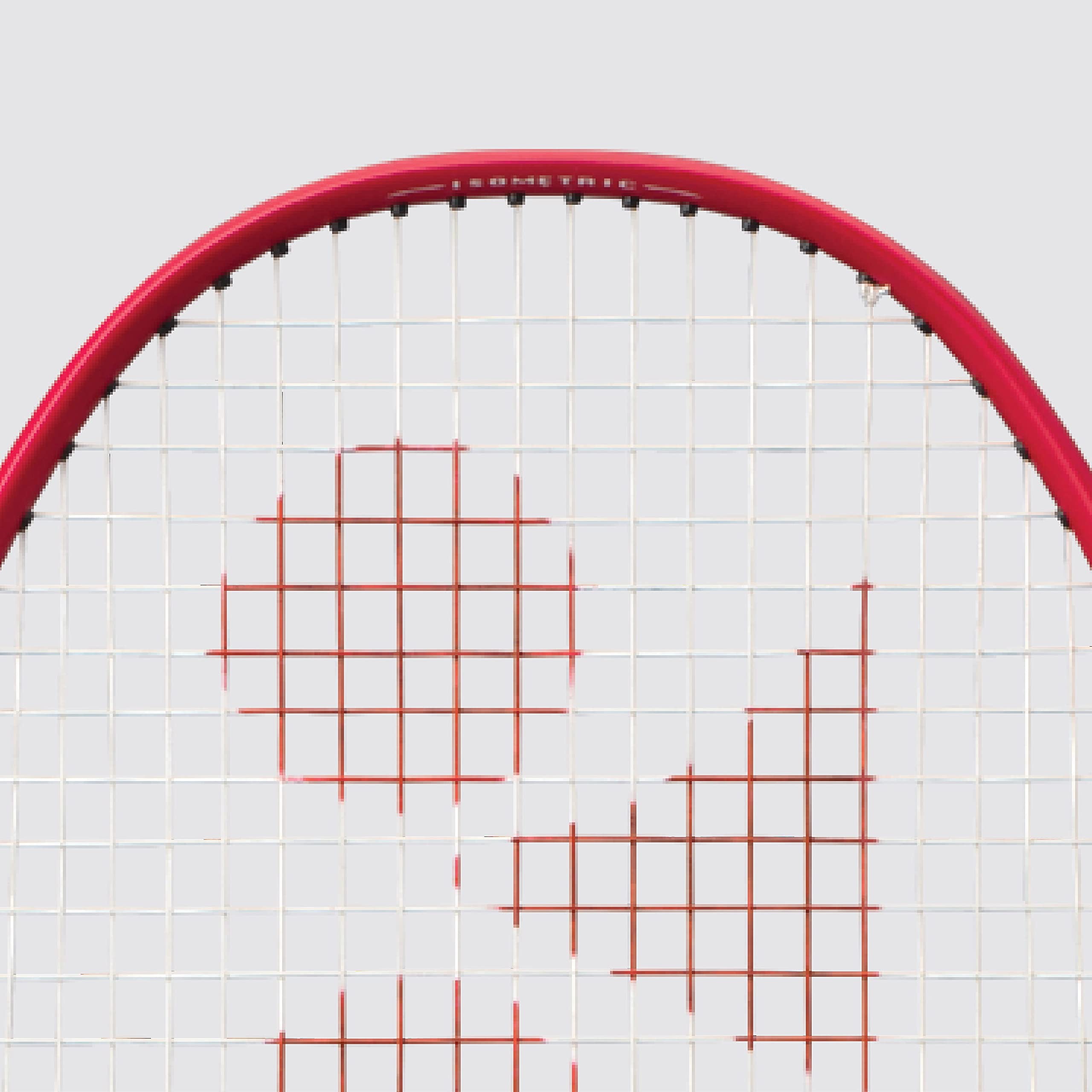 Yonex Nanoray 11F Badminton Pre-Strung Racket (White/Red)(4UG5)