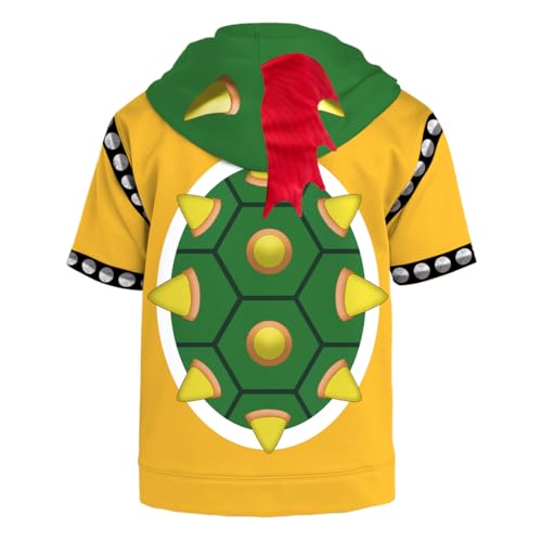 vzzqd Adult Kids Anime Costume T-shirt 3D Print Sweatshirt Movie Cosplay Costume Pullover 2-L