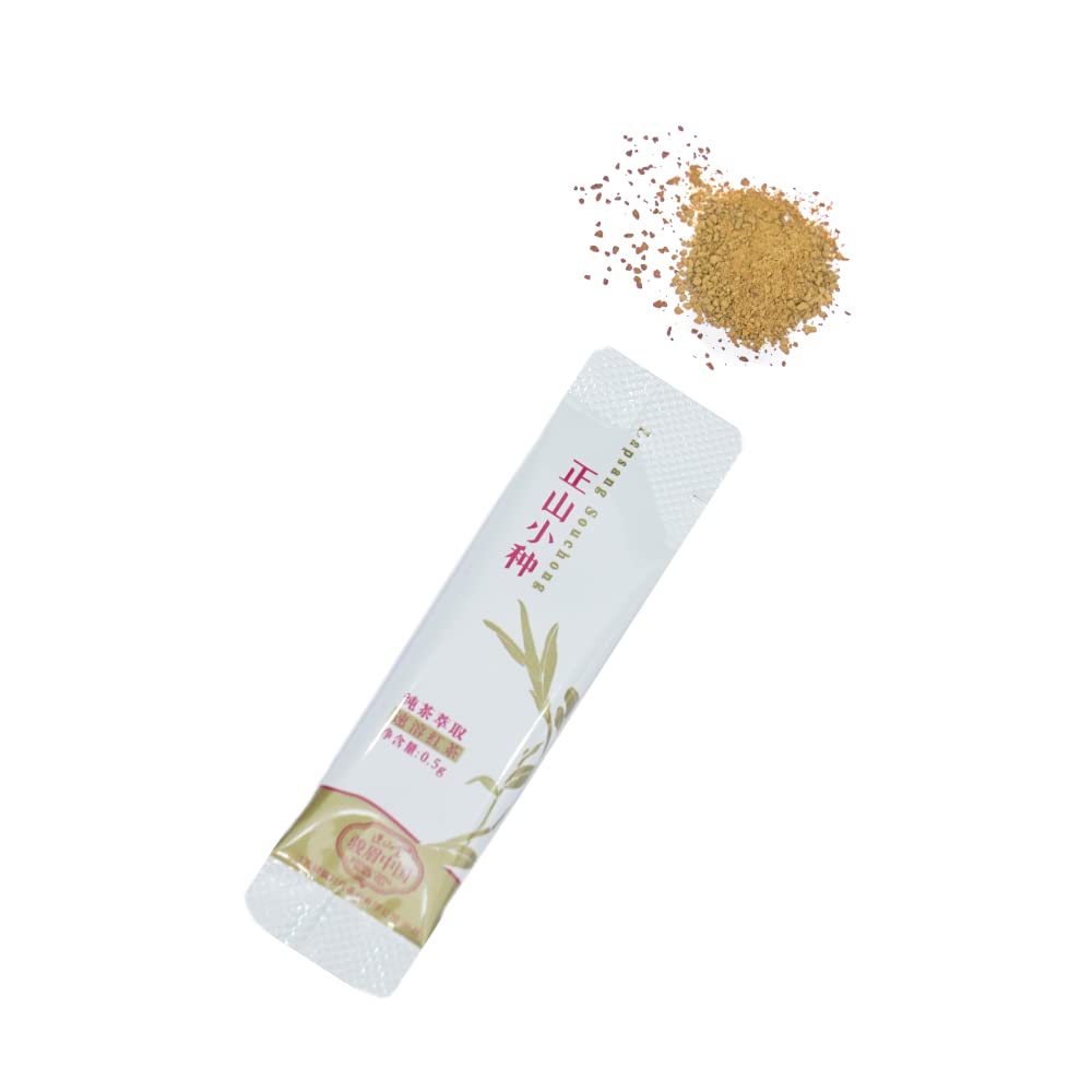 Zheng Shan Tang Instant Tea Crystals - Lapsang Souchong Caffeinated Black Tea Powder - 10 Single Serve Sticks (Pack of 1)
