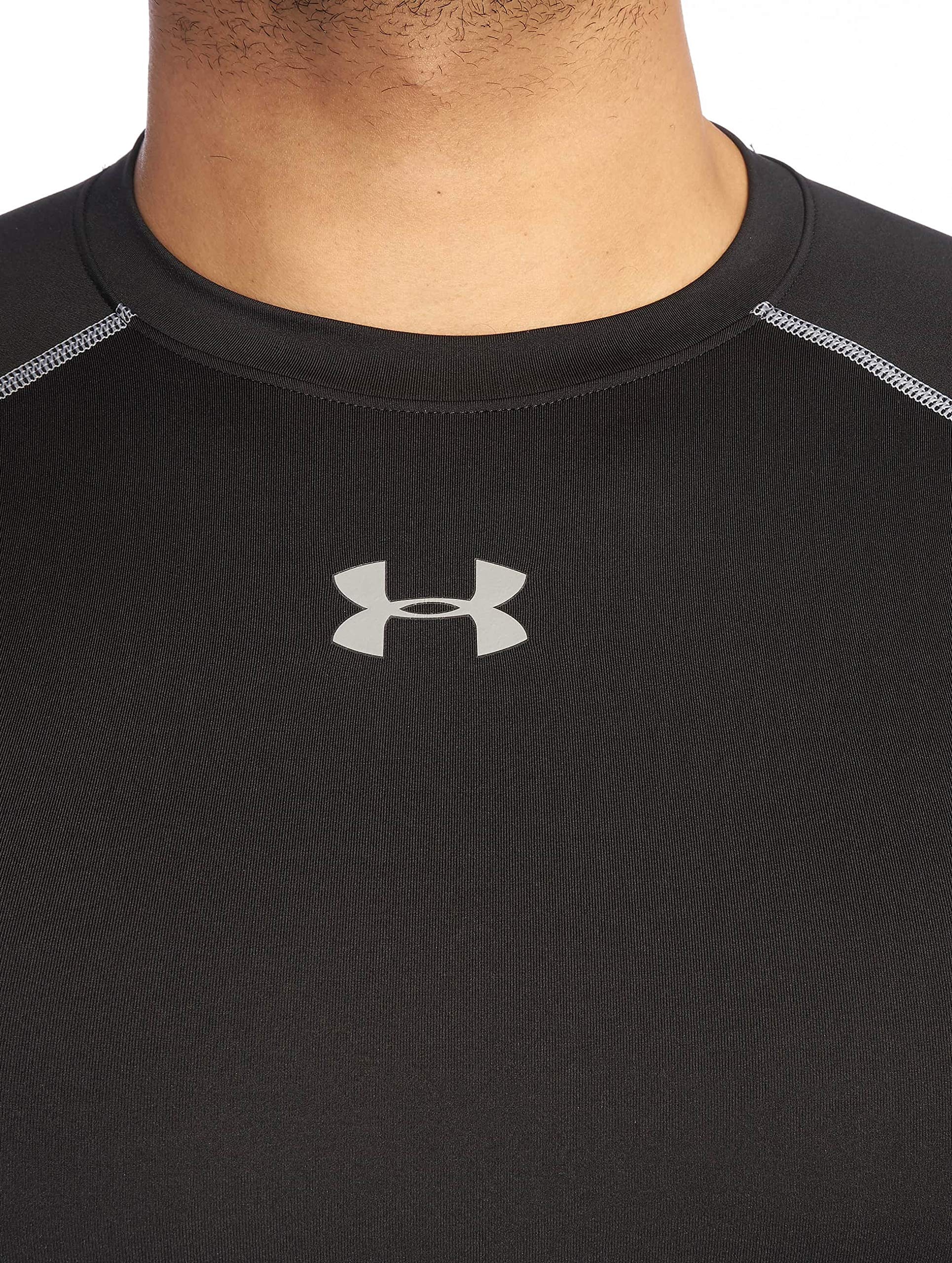 Under Armour Men's UA HeatGear® Armour Short Sleeve Compression Shirt SM Black