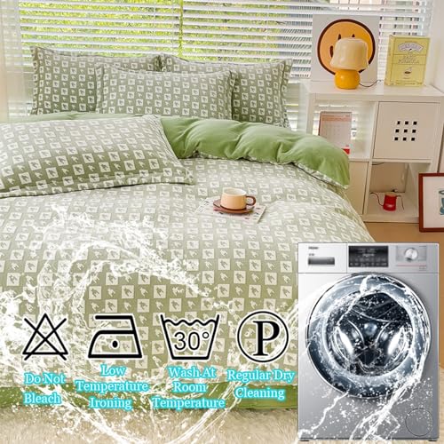 XHCTNN 4Pcs Queen Sheet Set - High Weight Milk Fleece Soft Beding Three Dimensional Carved Flower Plush Quilt Cover Pillowcase for Fall Winter(G,1.5m/200 * 230cm)
