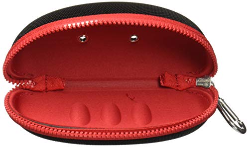 Speedo Unisex Swim Goggle Protective Case Black/Red, One Size
