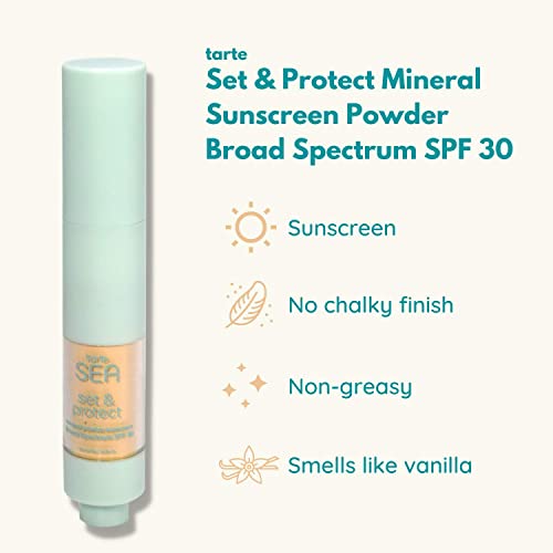 set & protect mineral sunscreen powder Broad Spectrum SPF 30 set & protect mineral sunscreen powder Broad Spectrum SPF 30