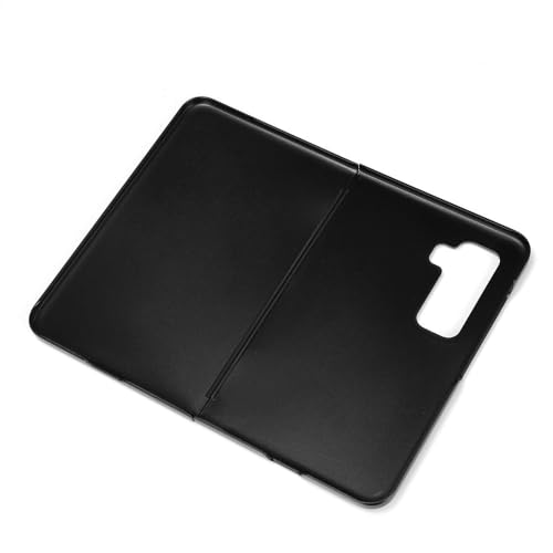 Yhuisen PU Leather Anti-Scratch PC Hard Case Cover Compatible with Microsoft Surface Duo 2 (Color : Black)