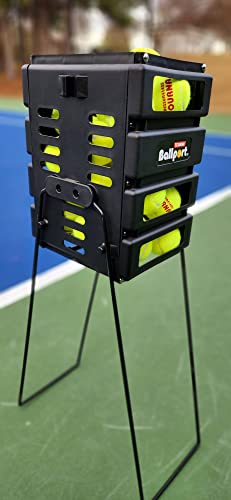 Tourna Pete Sampras Mini Ballport, Holds 36 Balls