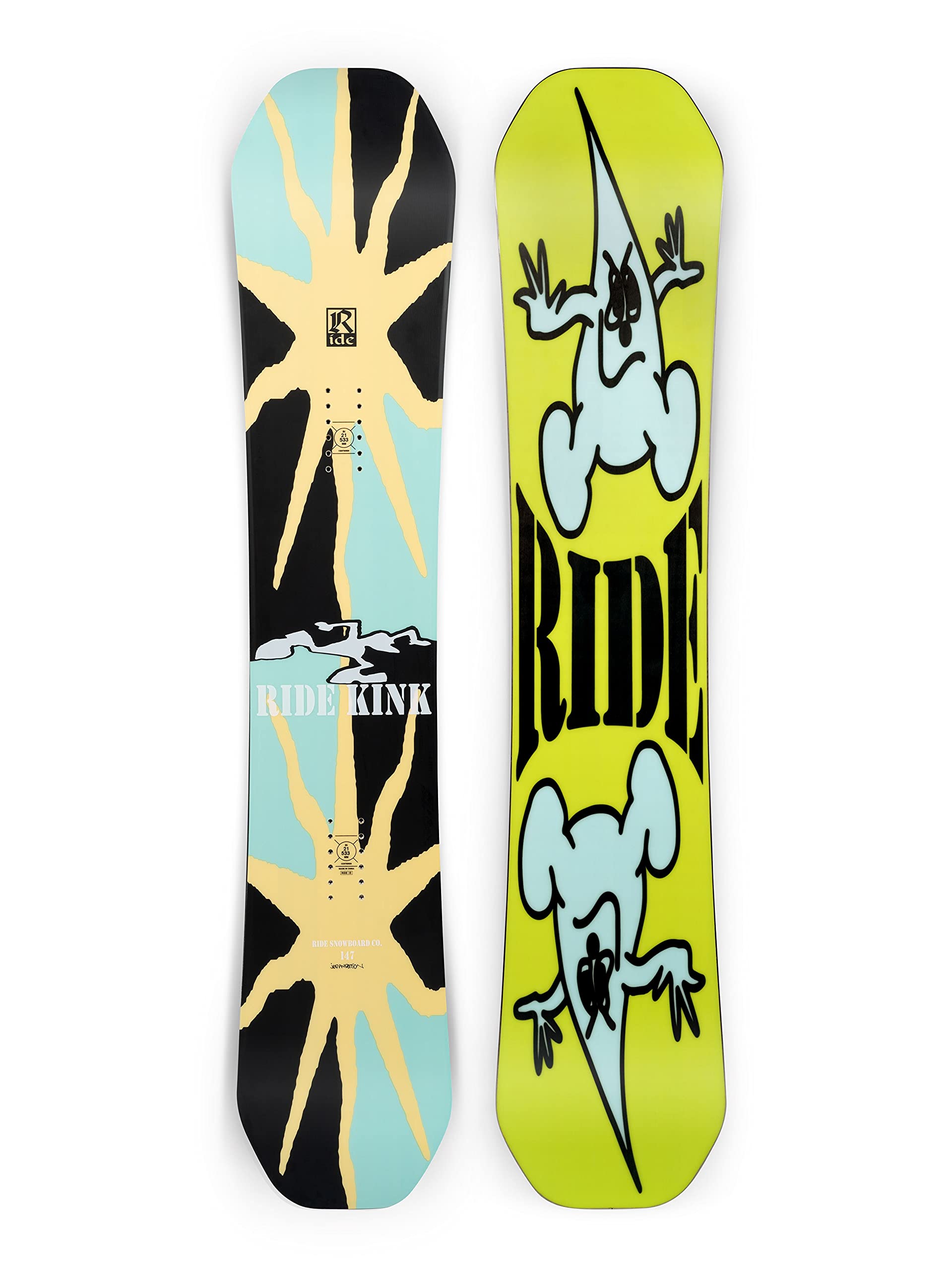 Ride Kink 2021 Snowboard - Men's 151