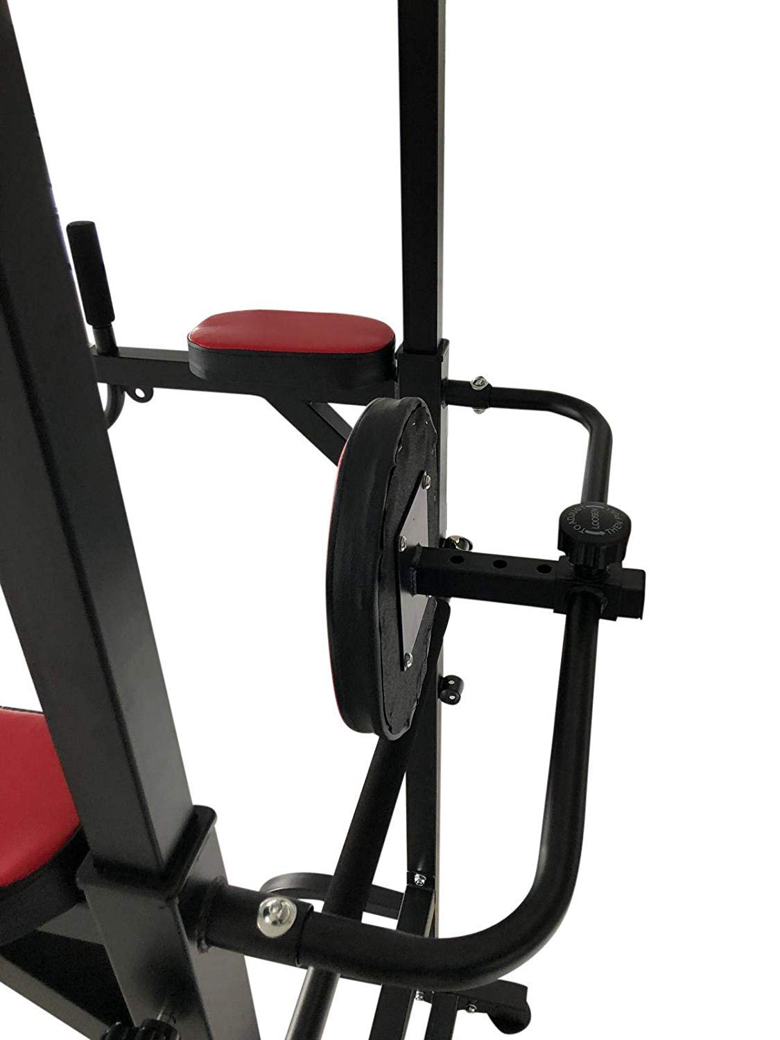 X-Factor Pull Up Station Chin Up Bar Dip Stand Heavy Duty 8.0 Power Tower Multi Function Home Gym Adjustable VKR Strength Training Fitness Equipment w Suction Cups