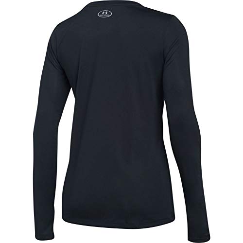 Under Armour Women's UA Tech Crew Long Sleeve XL Black