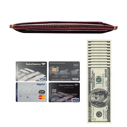 Tony Perotti Mens ID Wallet Card Case Holder Minimalist Front Pocket Carry Italian Leather